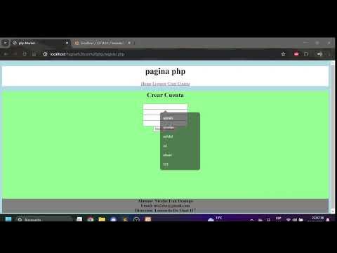 PHP clase 8 guardar en base de datos mysql parte 1 - YouTube
