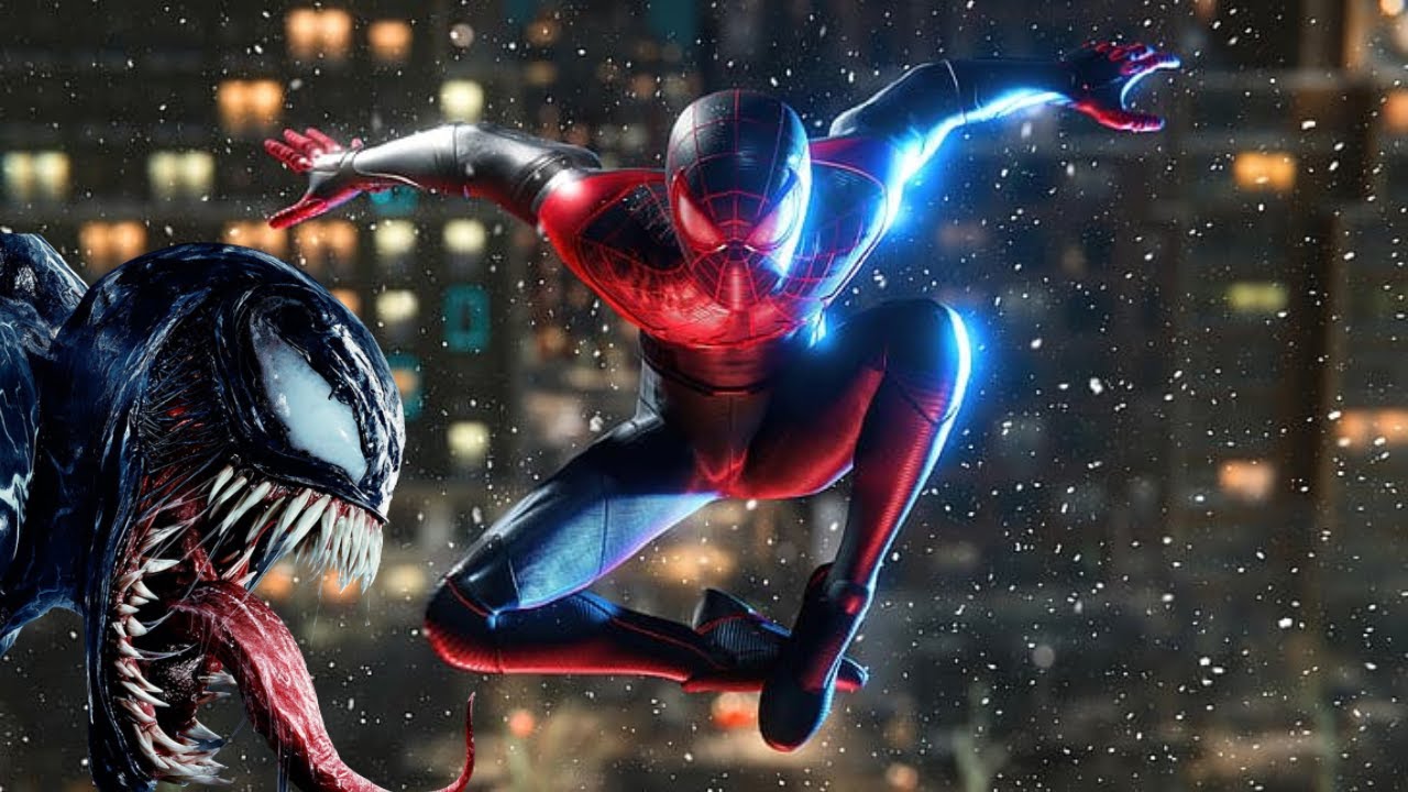 Spider man (Tobey Maguire) vs Venom Part 1 (spider man chases venom ...