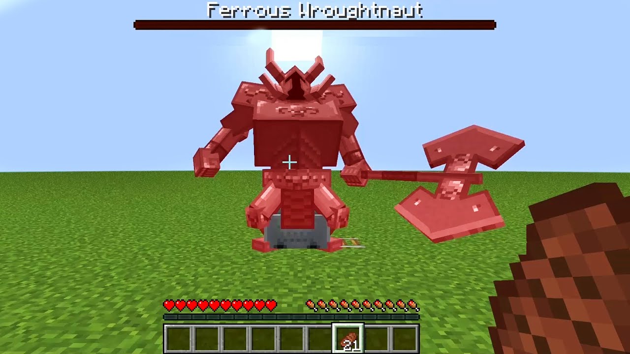 How easy kill Ferrous Wroughtnaut 10 seconds without weapon? | Mowzie's ...