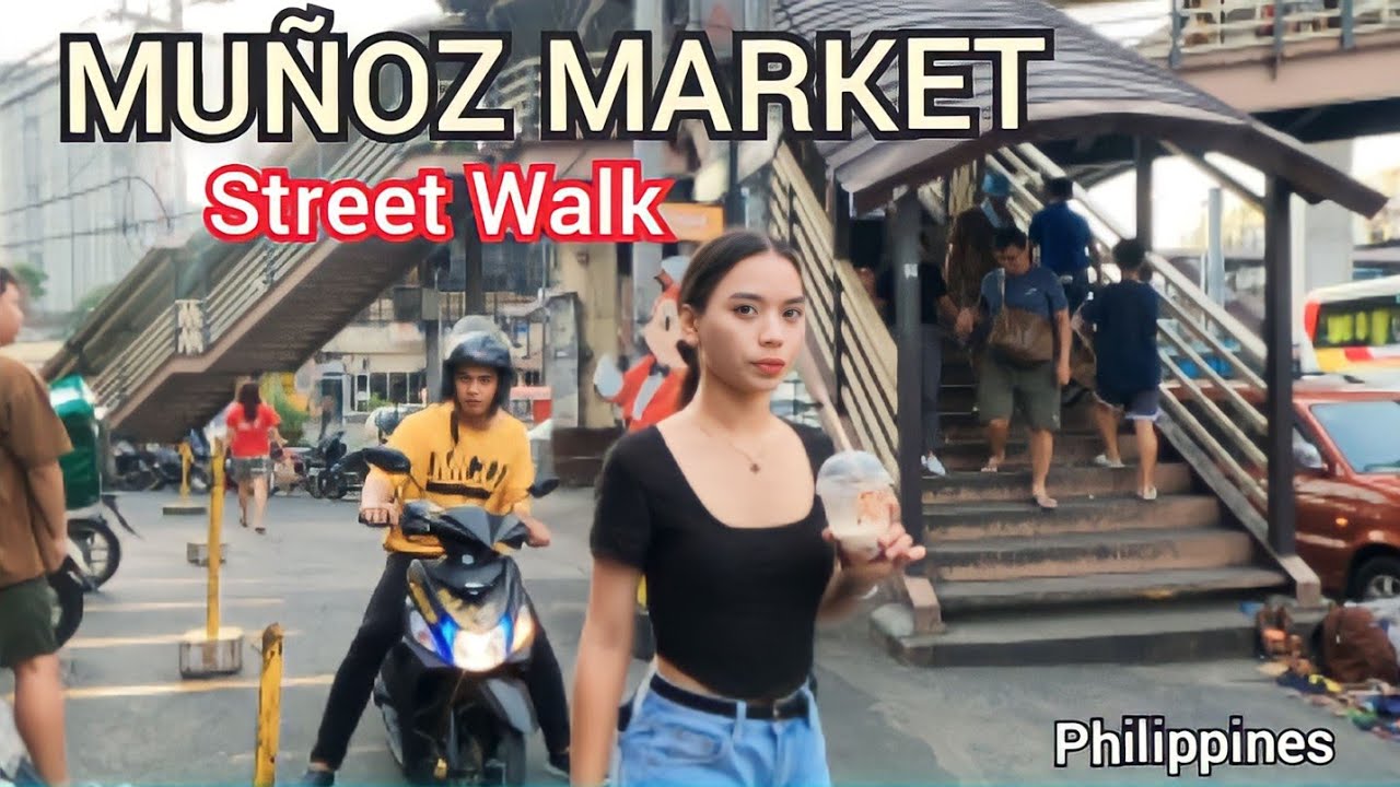 Exploring Muñoz Market, Quezon City. Philippines -Virtual look 4K - YouTube