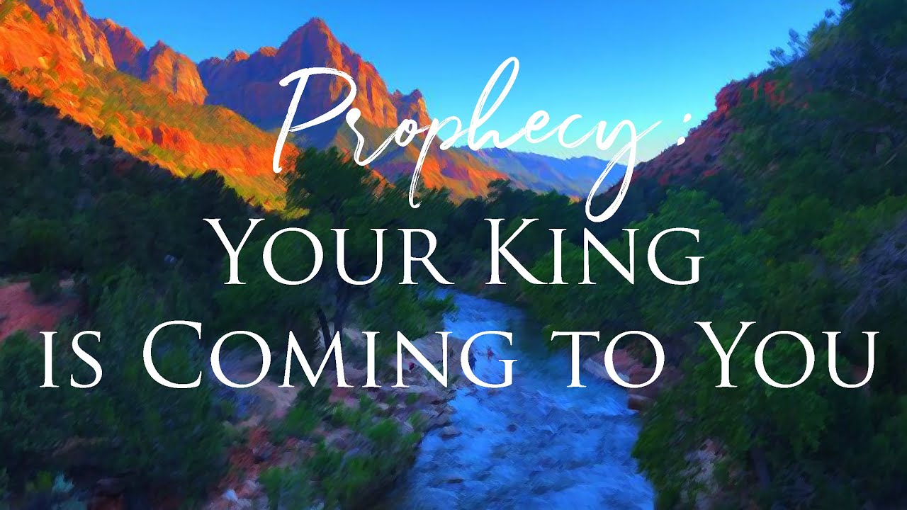 Daily Scripture - Zechariah 9:9 - Jesus Prophecy - Your King Jesus is ...