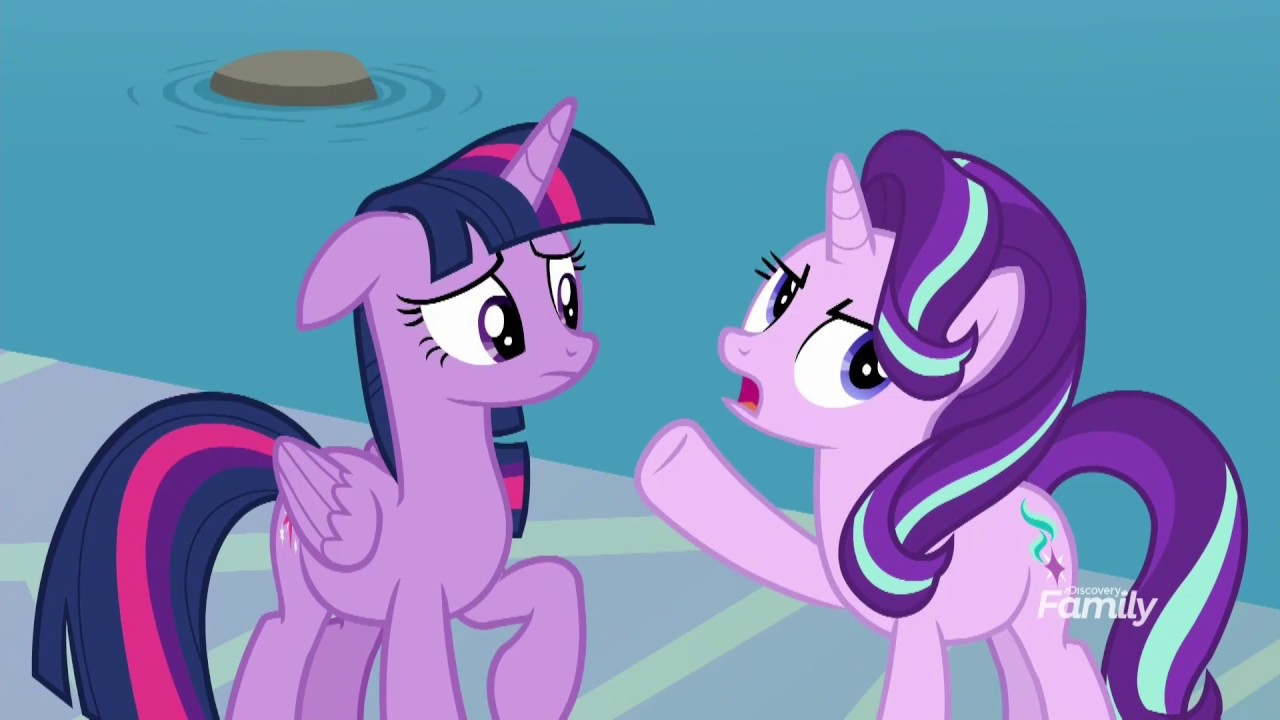 Starlight gives Twilight advice - School Daze - YouTube