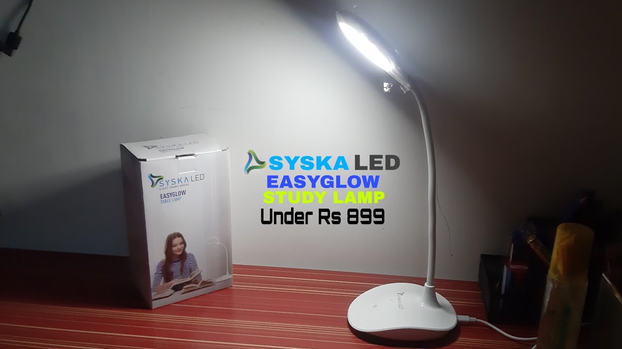 Syska SSK-TL-8602L Rechargeable Table Lamp | Syska Easyglow Under 899 ...