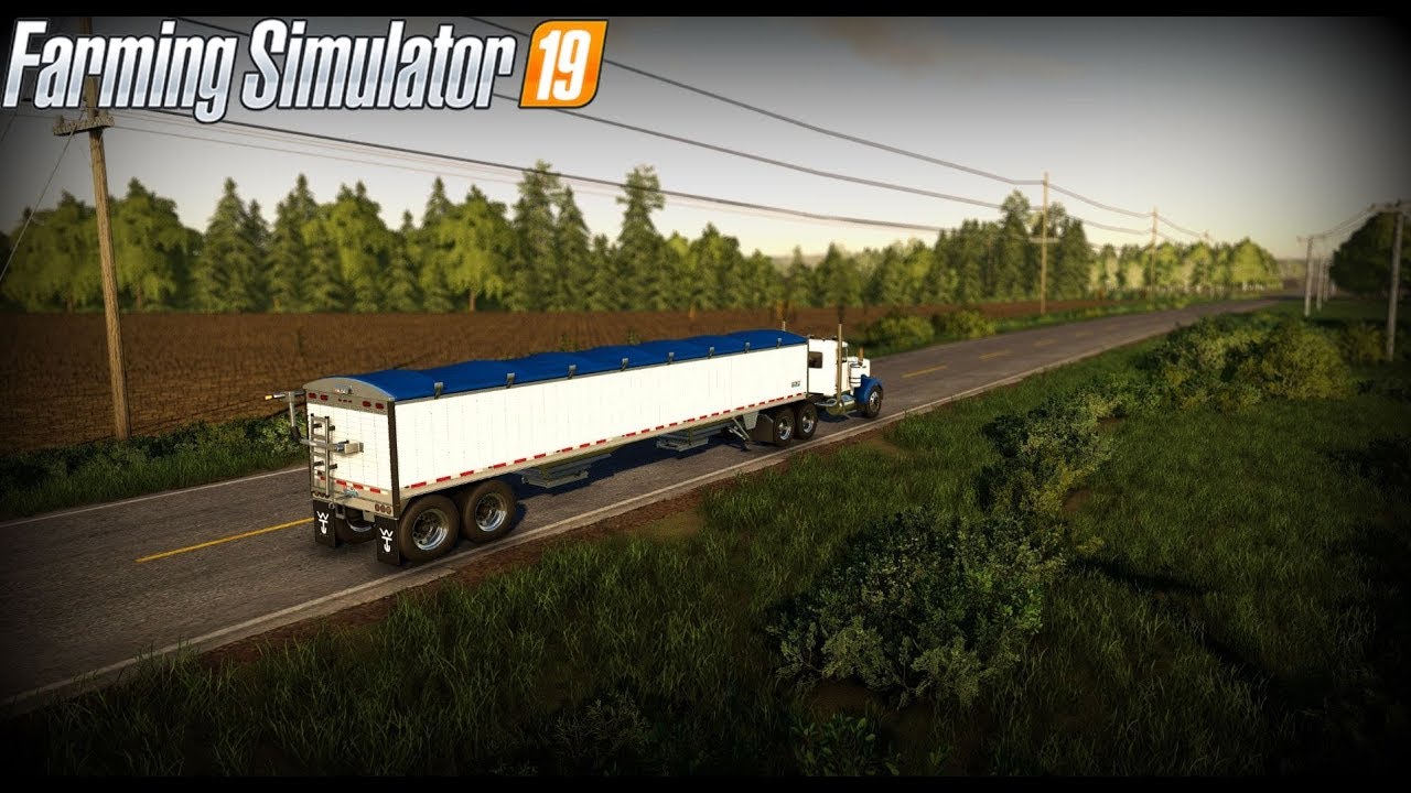 Farming simulator 2019: Soybean Harvest - YouTube