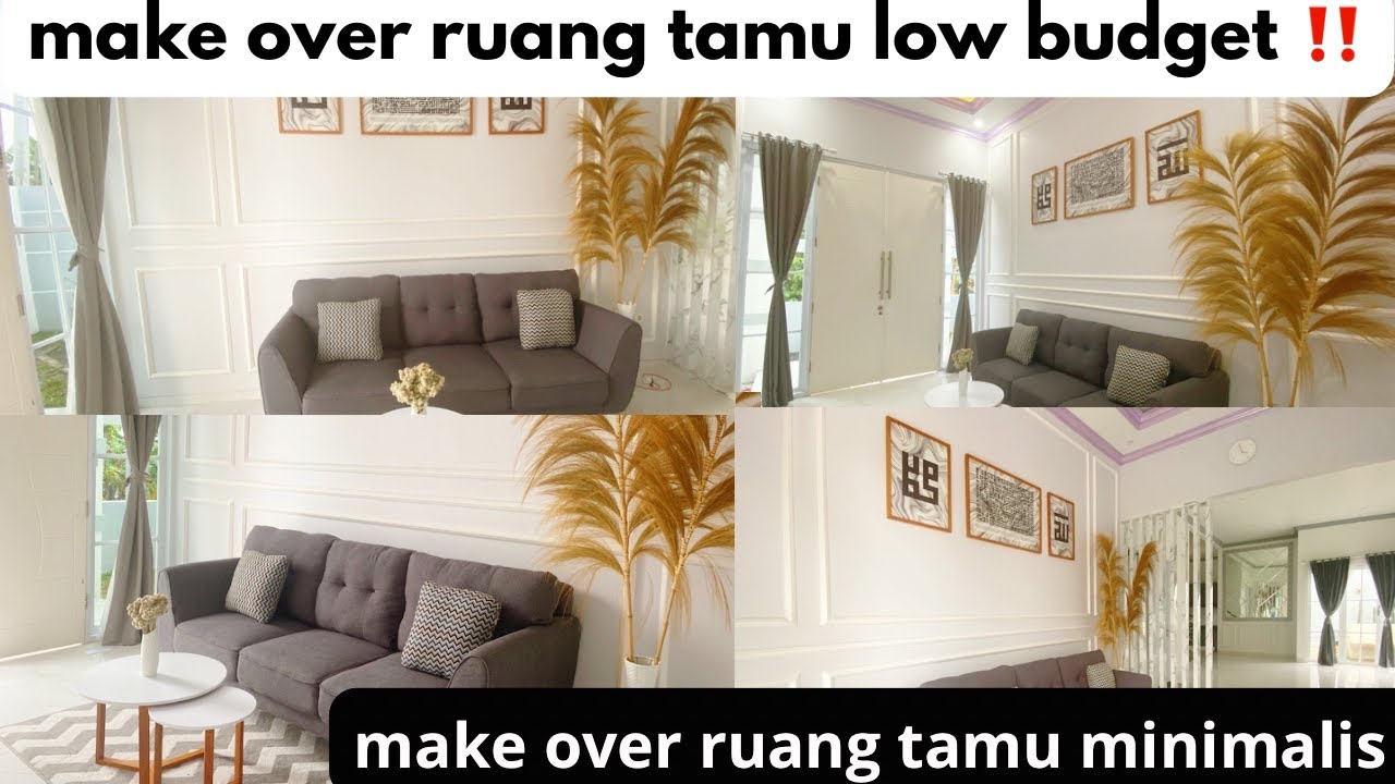 MAKE OVER RUANG TAMU LOW BUDGET | MAKE OVER RUANG TAMU MINIMALIS‼️# ...