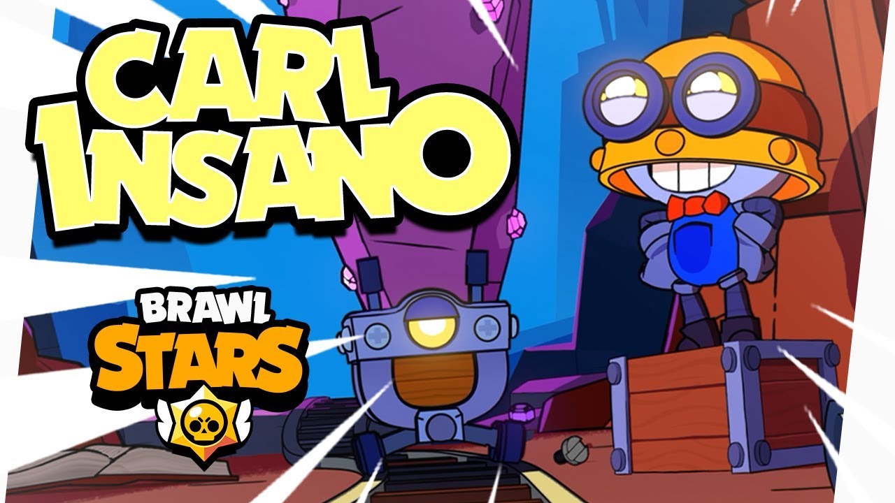 LIBEREI O NOVO BRAWLER CARL E ALGO INCRÍVEL ACONTECEU! BRAWL STARS ...