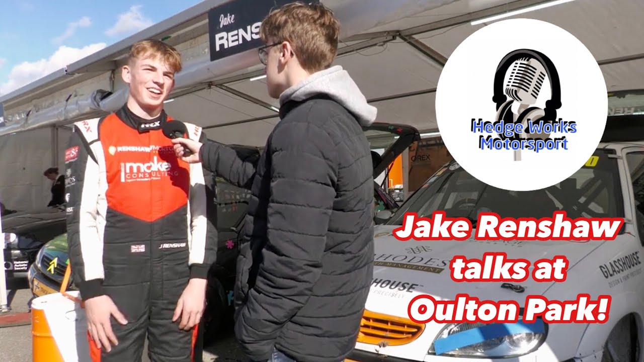 Jake Renshaw discusses the first JSCC race at Oulton Park! - YouTube