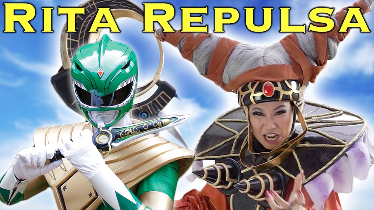 POWER RANGERS Rita Repulsa KICKS back! [FAN FILM] - YouTube