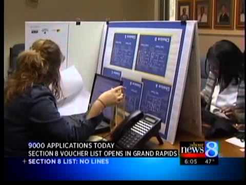 Section 8 applications online - YouTube