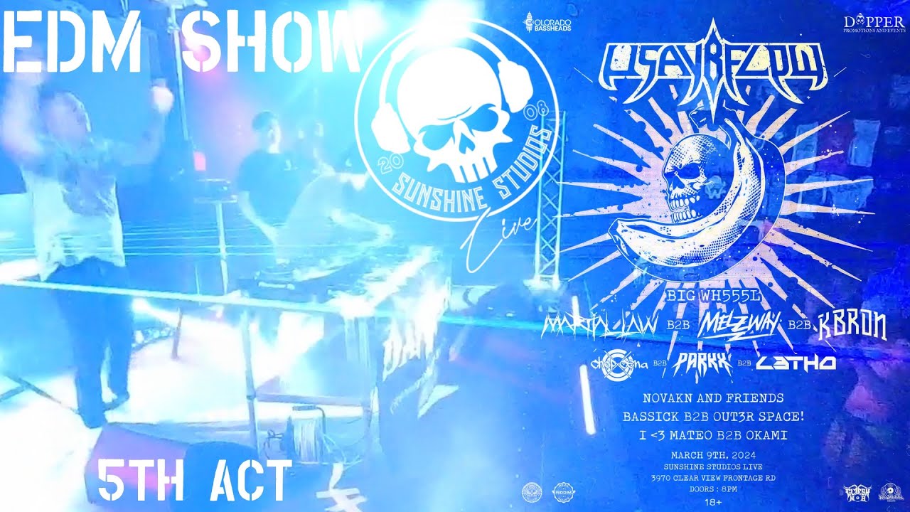 5th set of DJs at the EDM show, at Sunshine Studios - 10 - YouTube