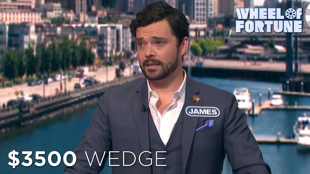 James and the 3500 Wedge | Wheel of Fortune - YouTube