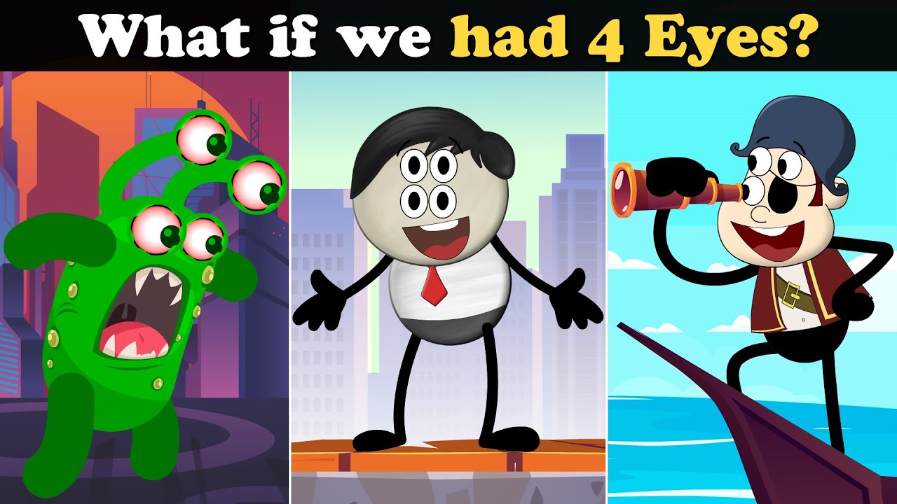 What if we had 4 Eyes? + more videos | #aumsum #kids #science # ...