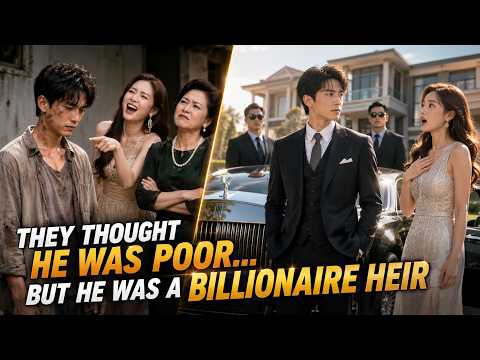 They Mocked the Poor Man… Until He Became the Billionaire Heir They Never Expected