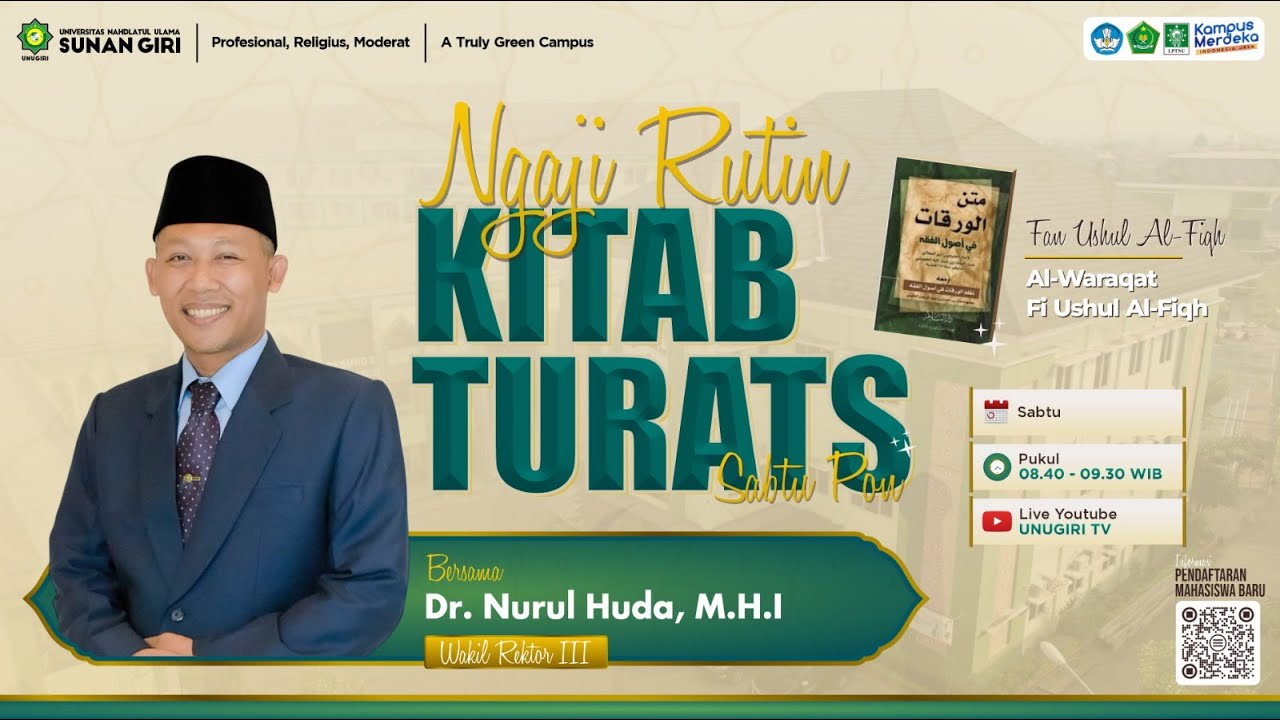 Ngaji Kitab Turats Fun Ushul Al - Fiqh Al - Waraqat Fi Ushul Al - Fiqh ...