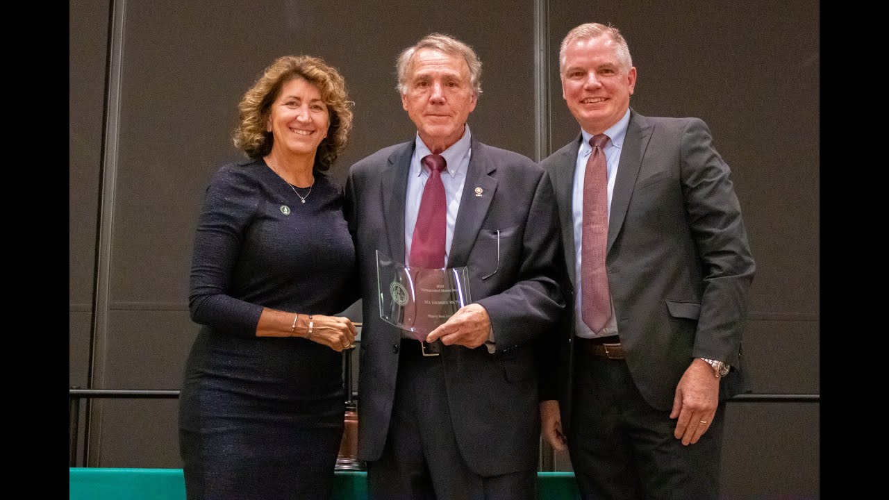 Distinguished Alumni Award: Bill Hagmaier '69 Acceptance Speech - YouTube