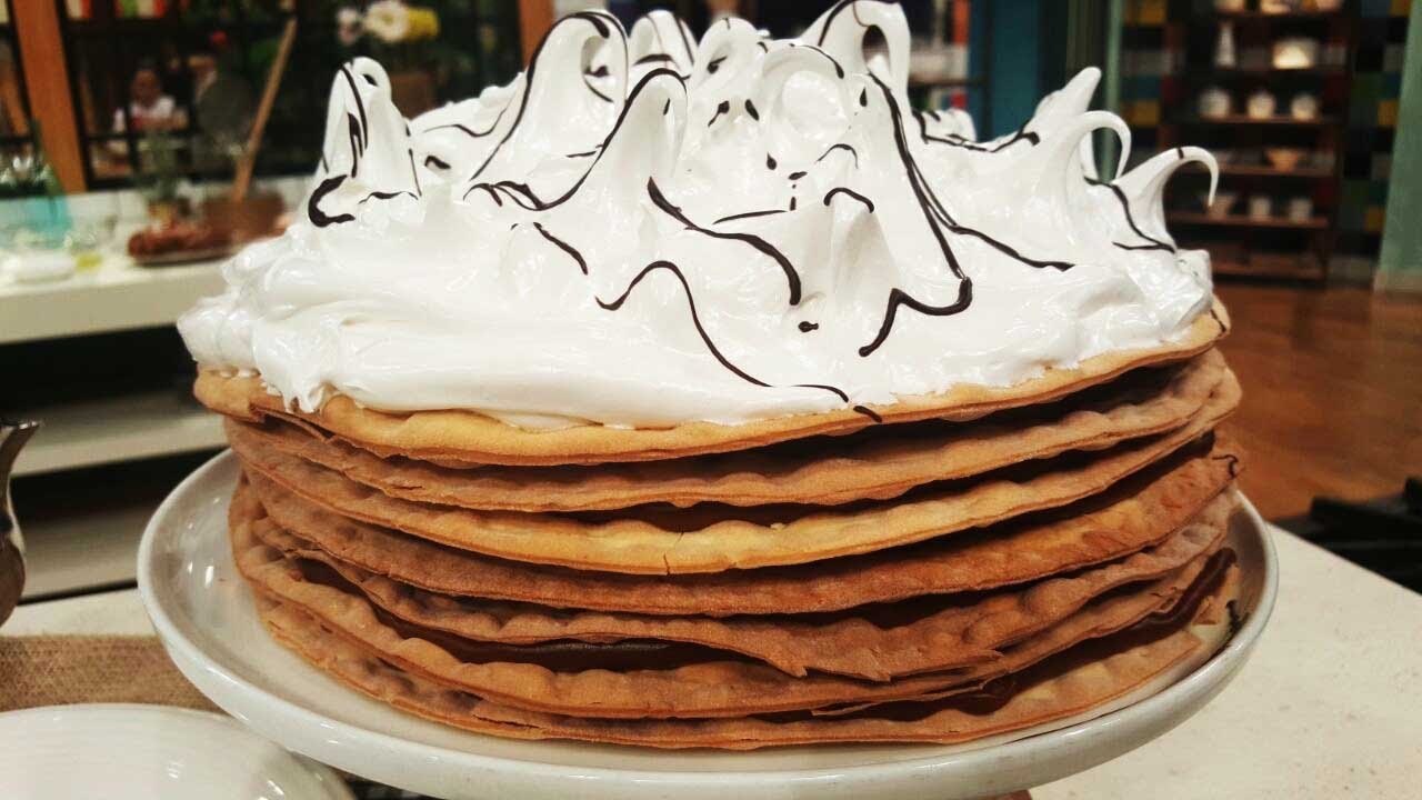 Rogel XXL con baño de chocolate - YouTube