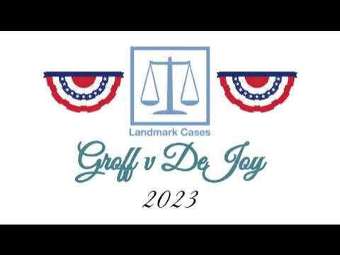 Groff v DeJoy (2023) - YouTube