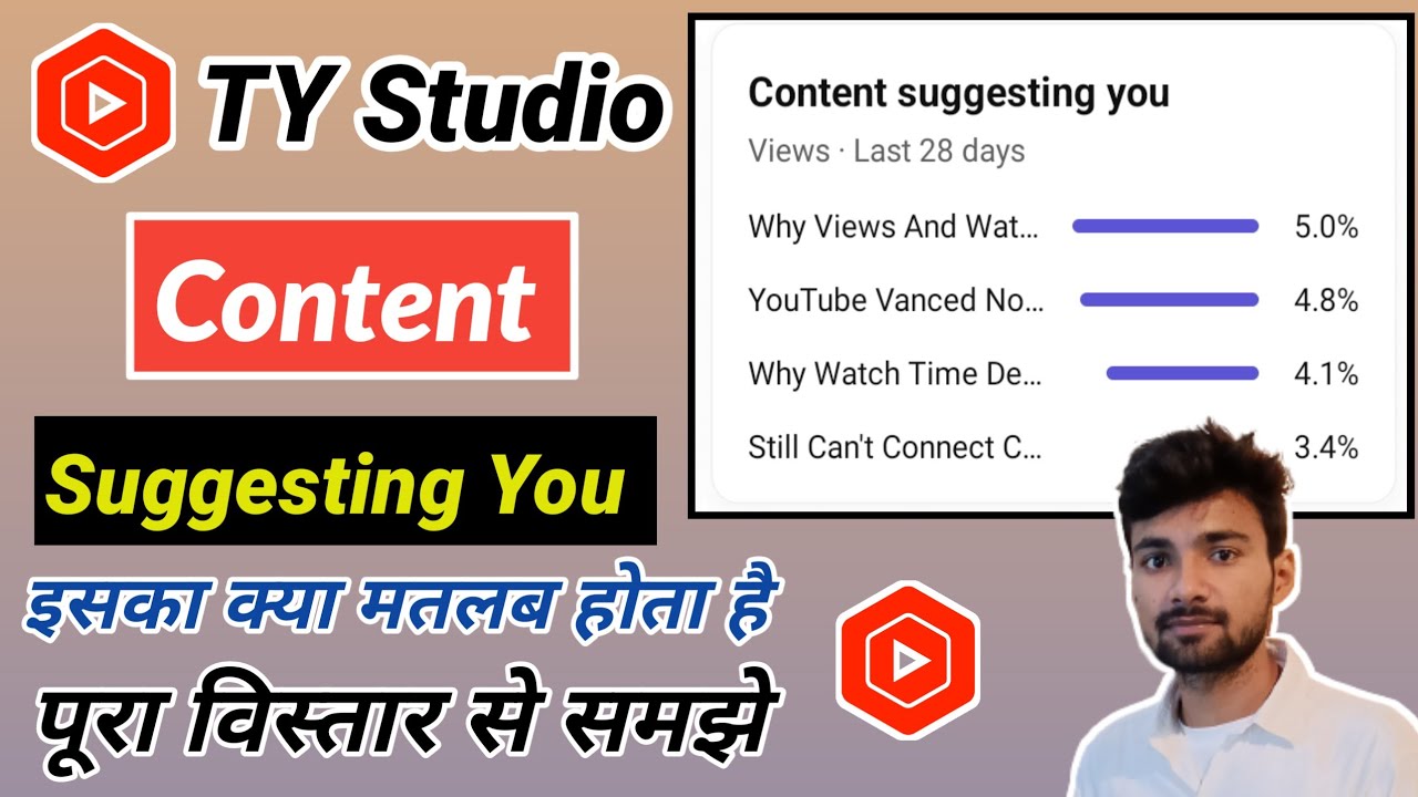 Content Suggesting You Meaning In Hindi YT Studio || Content Suggesting ...