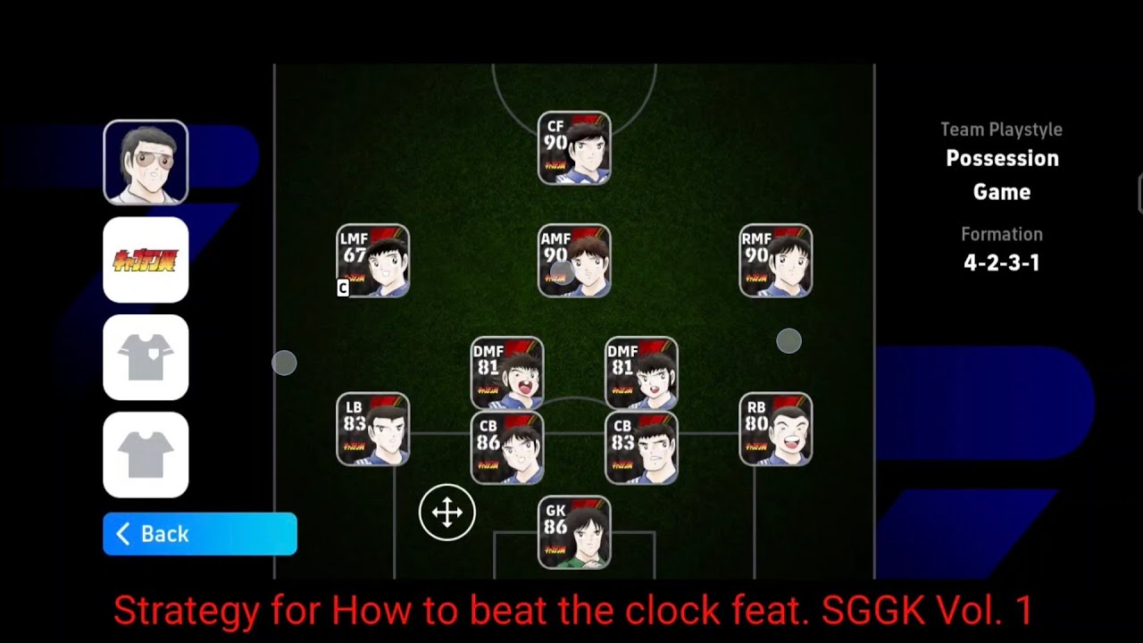 Formation edit and Individual instructions - How to beat the clock feat ...
