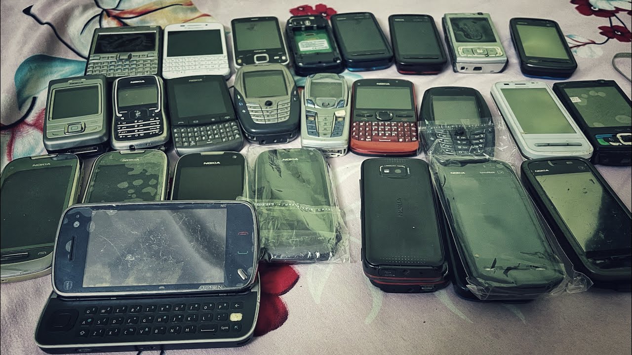 Bought 30 old phones for Collection - YouTube