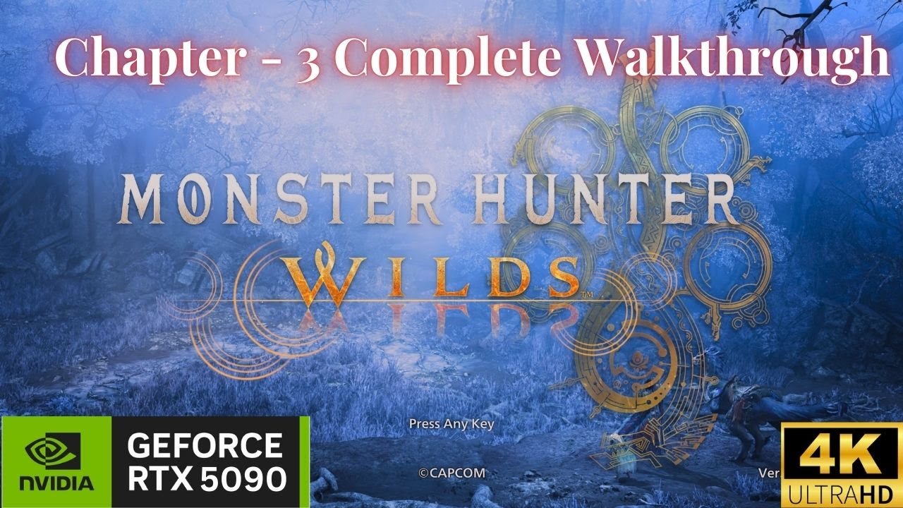 Monster Hunter Wilds - Chapter 3 Full Walkthrough & Cutscenes [4K Ultra ...