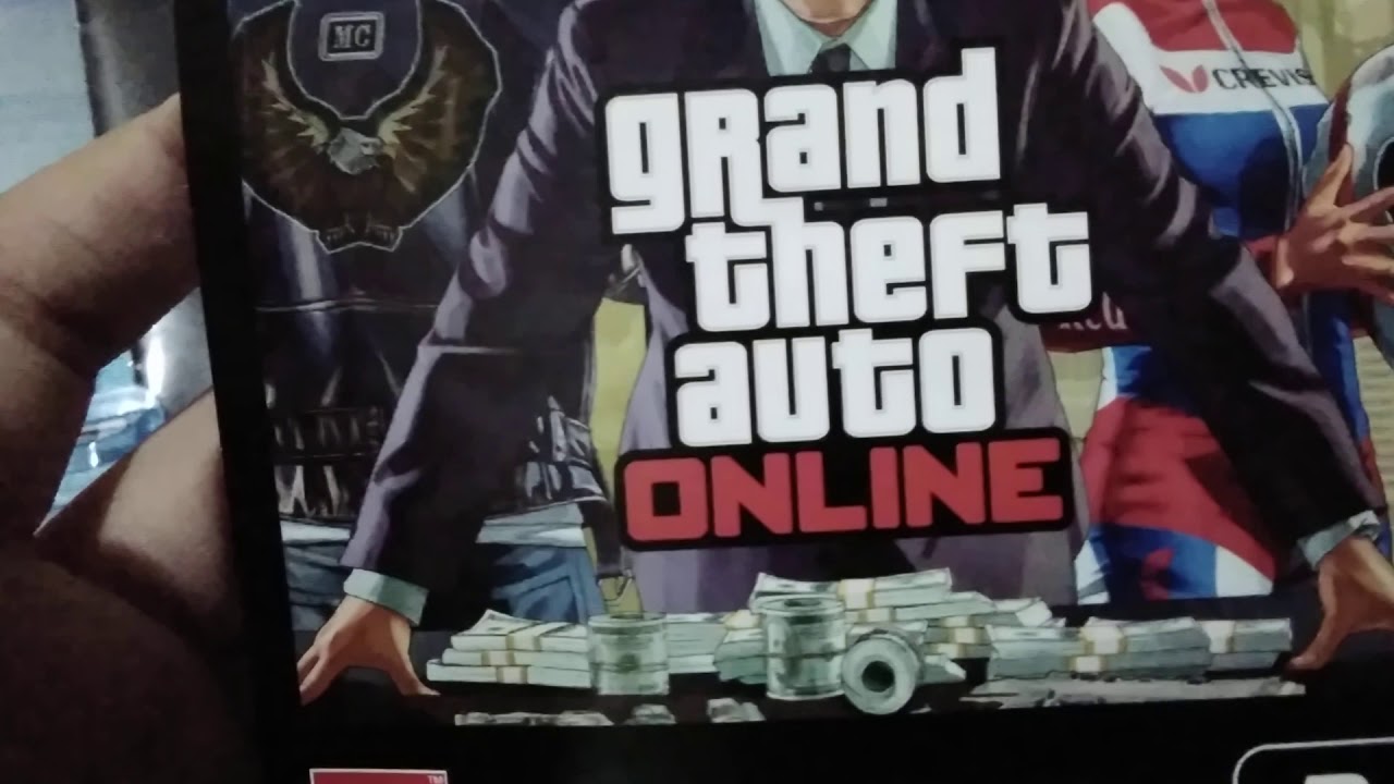 Gta5 CD UNBOXING - YouTube