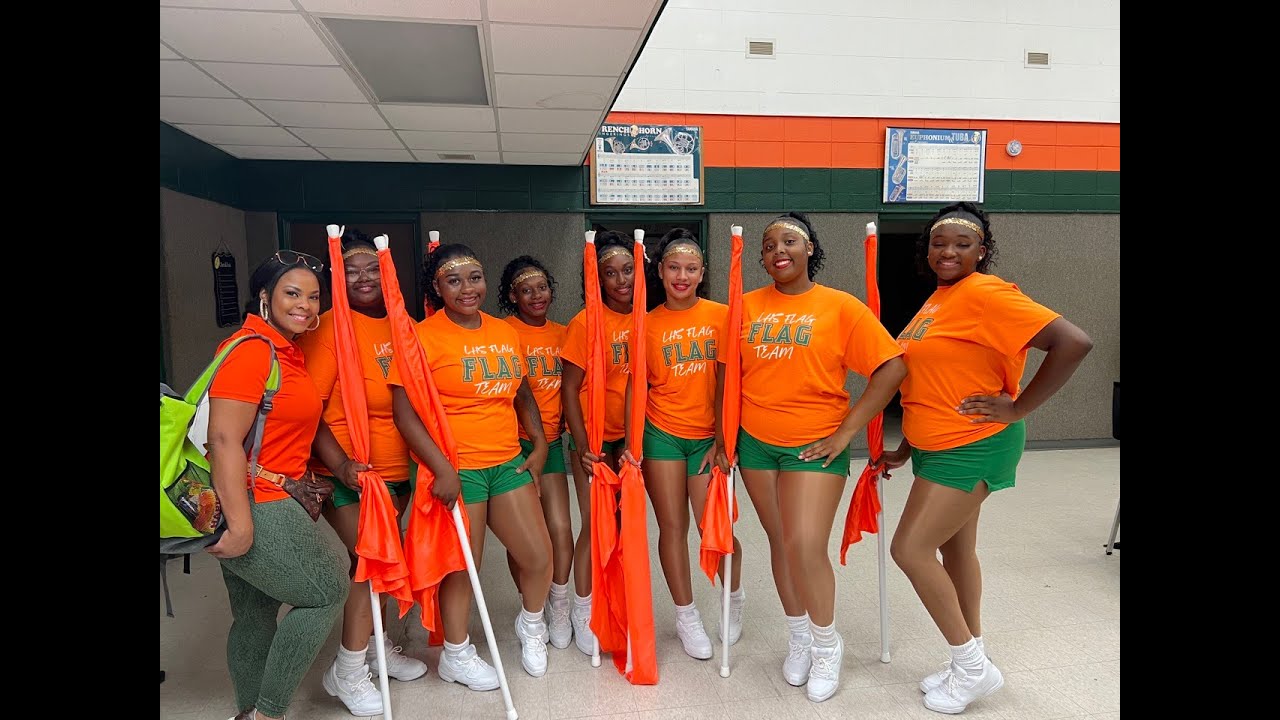 LeFlore HS Fabulous Flags Homecoming Game Recap (Stands) - YouTube