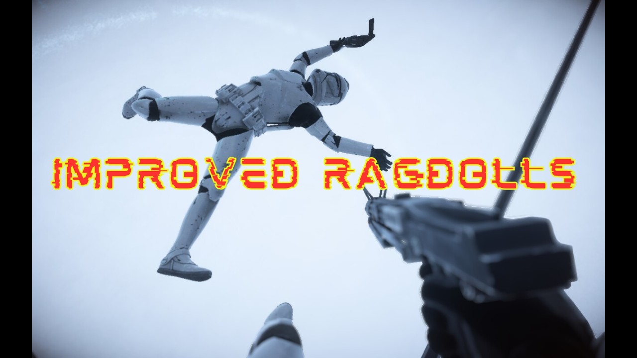 Swbf2 Improved Ragdoll Physics Mod Showcase In Star Wars Battlefront 2 ...