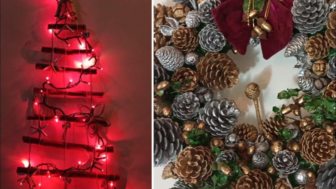 Christmas crafts | Χριστουγεννιάτικες χειροτεχνίες - YouTube