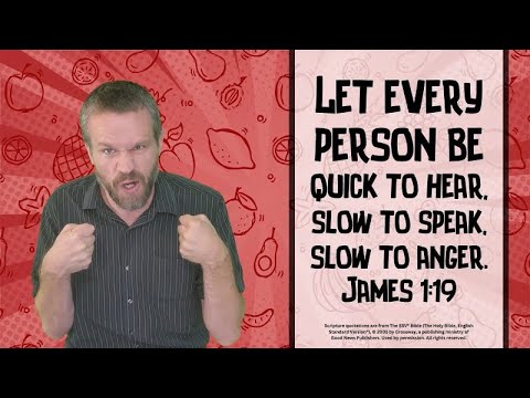 Be Slow to Anger! (James 1:19) | Memory Verse Song for Kids - YouTube