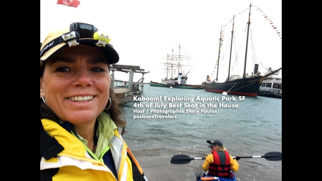 Kaboom! Scary moments Kayaking 4th of July in Aquatic Park by Stacy ...