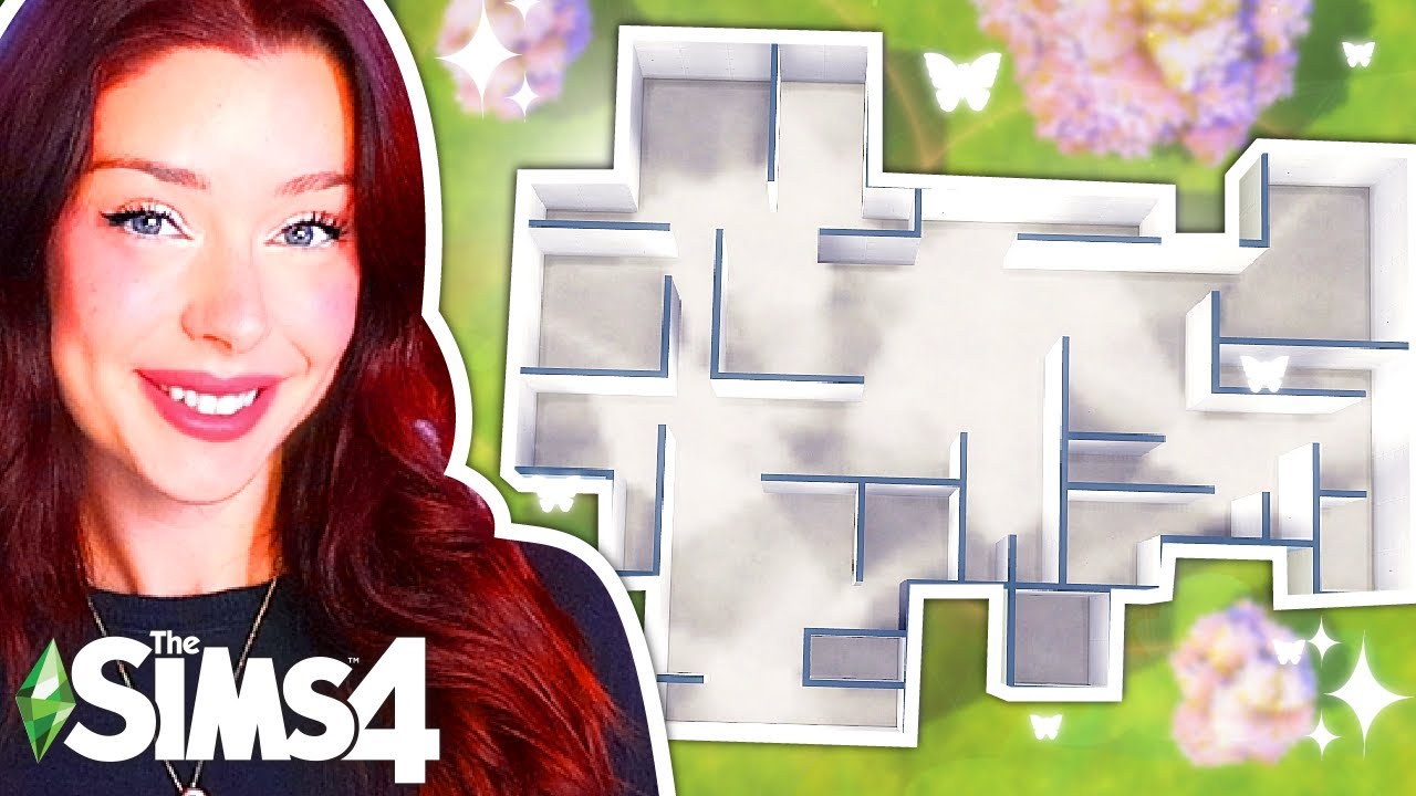 Can I Build a *CUTE* House Out of This MAZE in The Sims 4? - YouTube