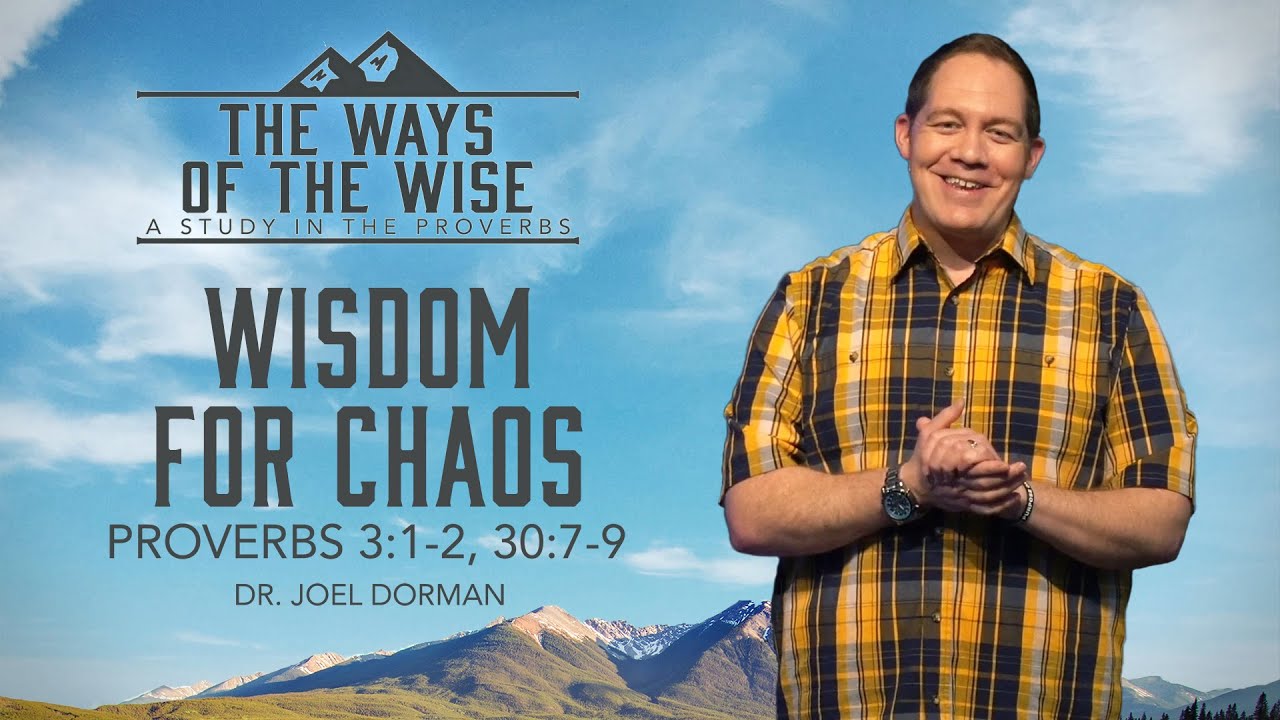 The Ways of the Wise | "Wisdom for Chaos" | FBC Merced 4-9-2023 - YouTube