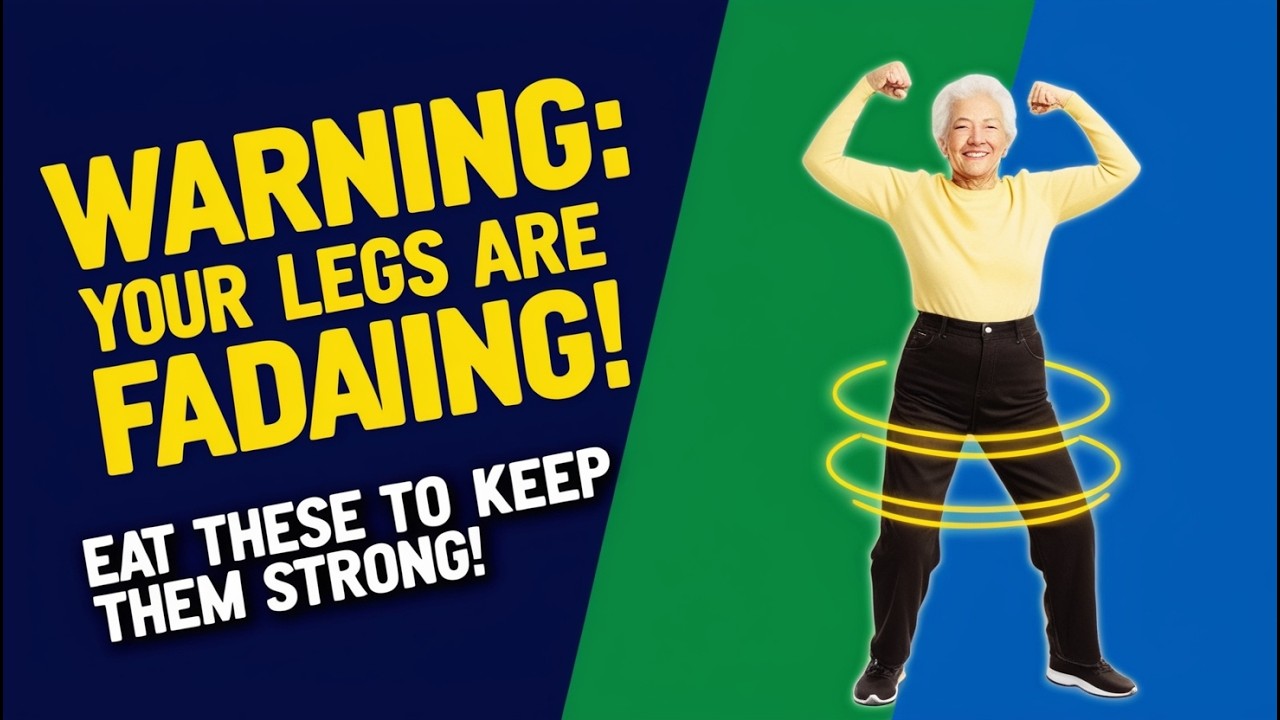 Eat These 3 Foods to Stop Leg Weakness! Seniors’ Guide to Strong Legs ...