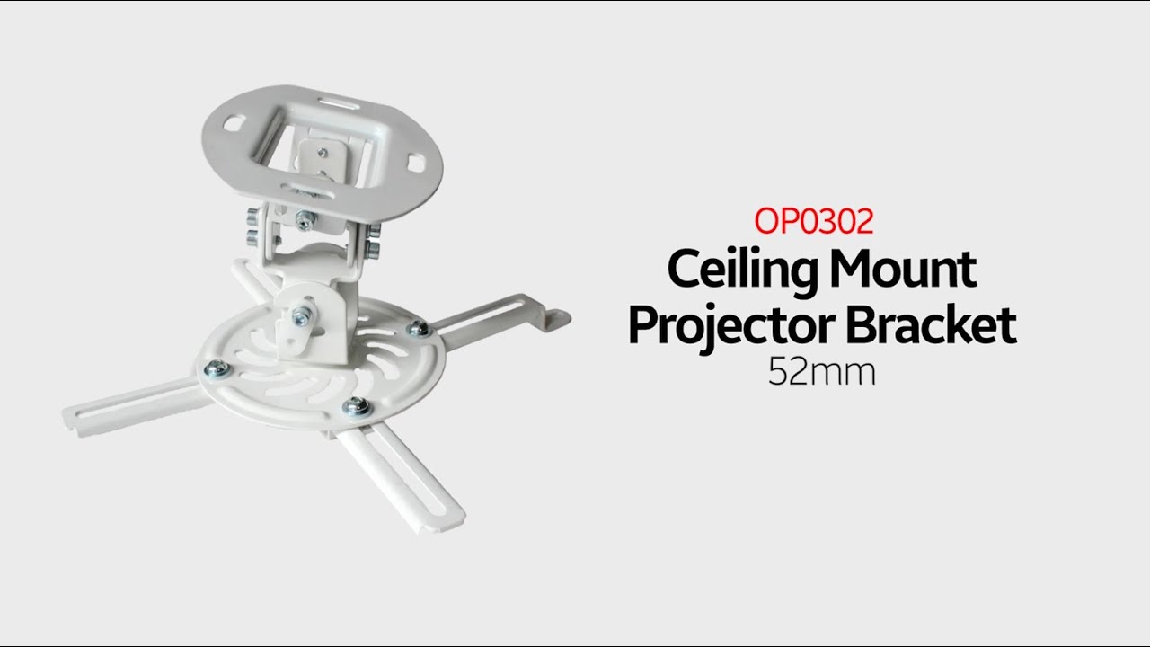 Parrot Products Projector Ceiling Mount Bracket 52mm (OP0302) - YouTube