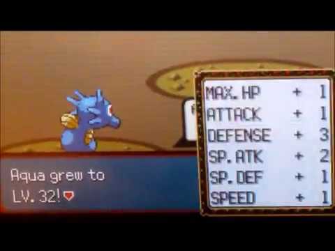 Horsea Evolving into Seadra - YouTube