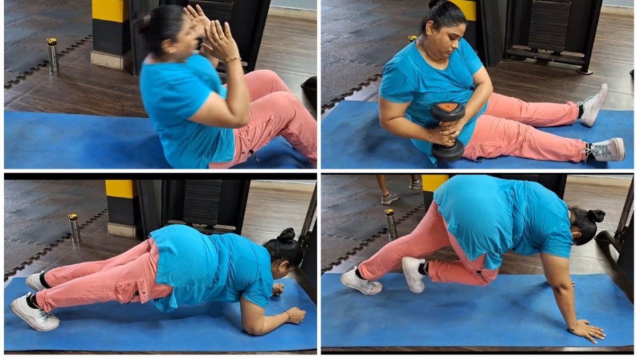 Stomach exercises | gym workout day 26. #workout #gymmotivation # ...