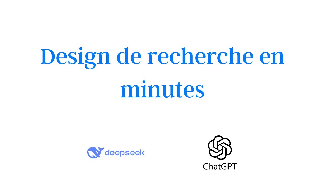 Utiliser l’IA pour le design de la recherche et la méthode d’analyse ...
