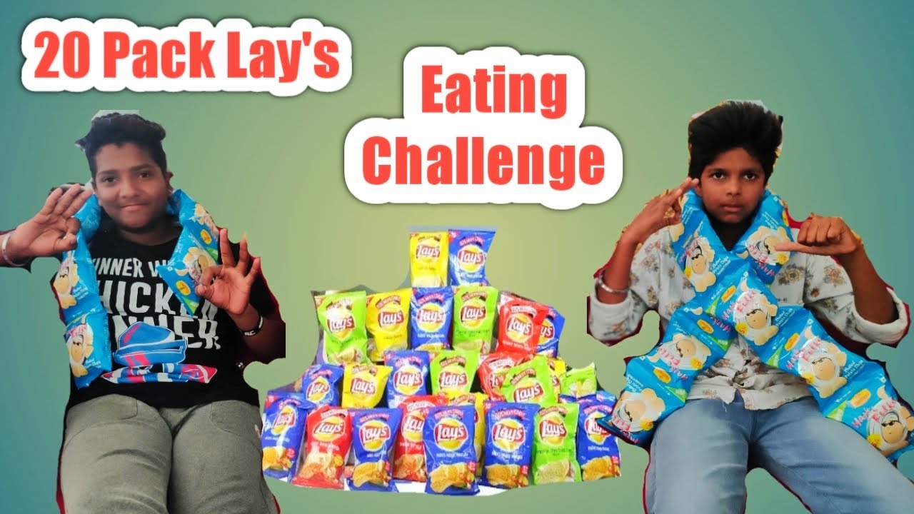Photato Lays Eating Challenge || Potato Chips Competition || Kreative ...