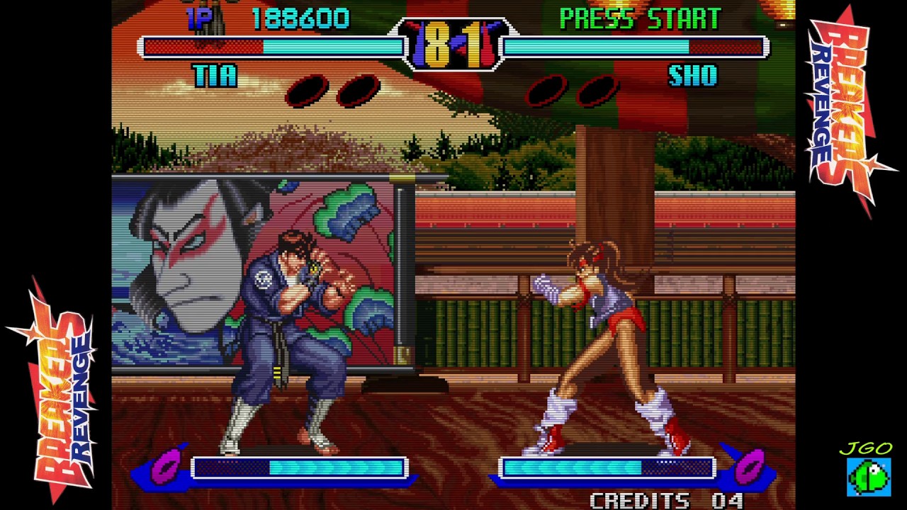 Breakers Revenge (1998) (Versus Fighting) (Arcade) [GAMEPLAY] [EN] [HD ...
