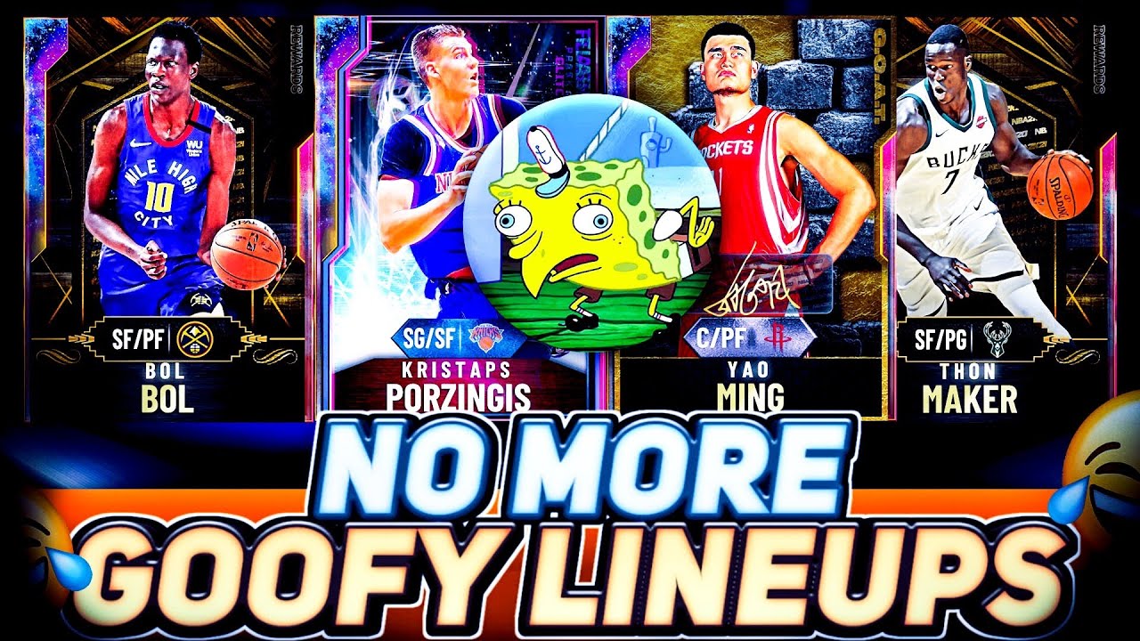 2K SAID NO MORE GOOFY LINEUPS... AND THEN I BUILT THE CHEESIEST GOOFY ...