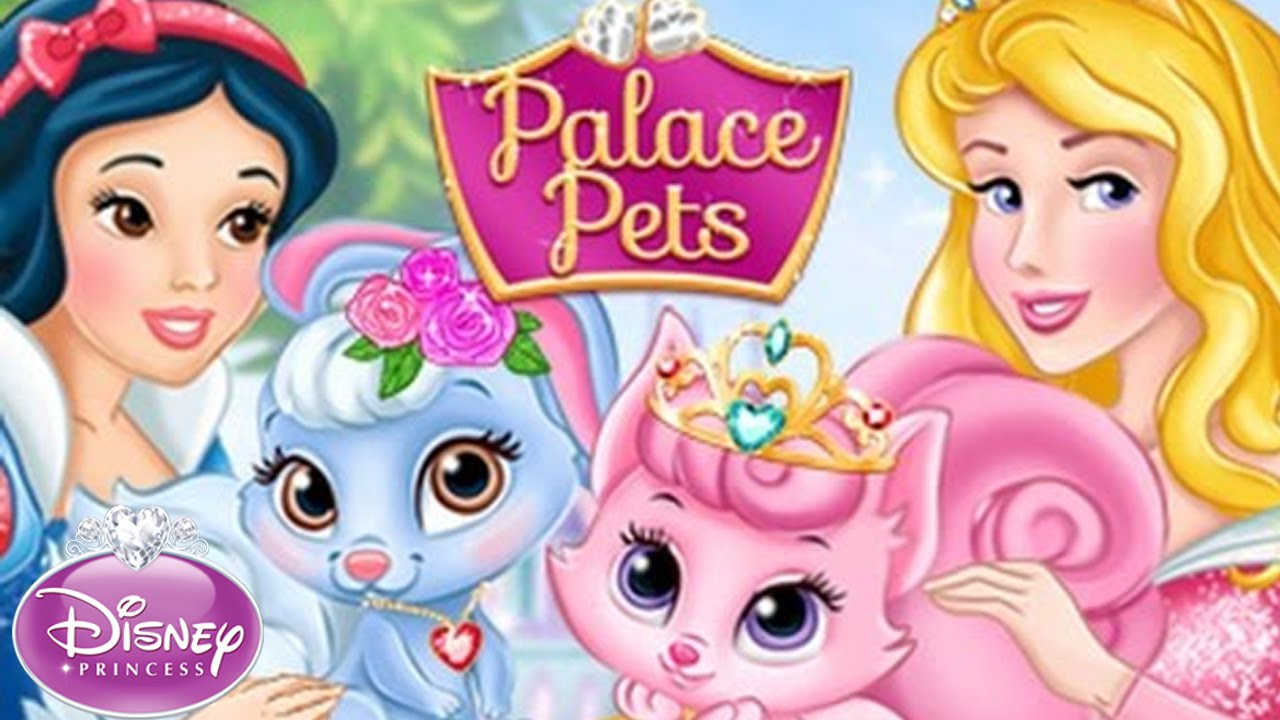 ღ Disney Princess Palace Pets Playdate (Cute Baby Games) - YouTube