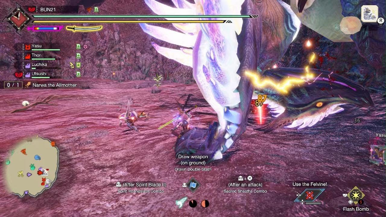 MH Rise Sunbreak - Narwa Hunt Master Rank (PS5) - YouTube