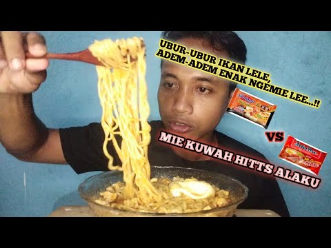 MUKBANG MIE SEDAAP LAKSA CAMPUR MIE INTERMIE PEDAS #mukbang - YouTube