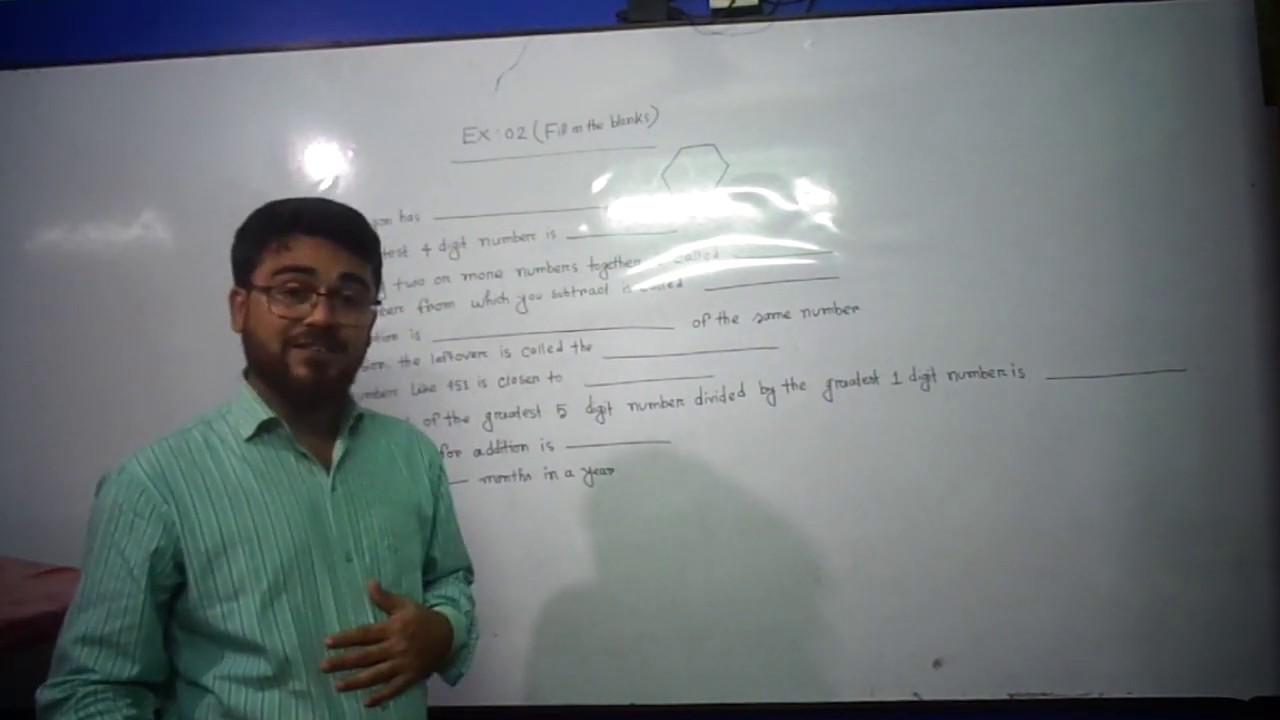 STD III - Math - Class 1 | genesis English Medium School - YouTube