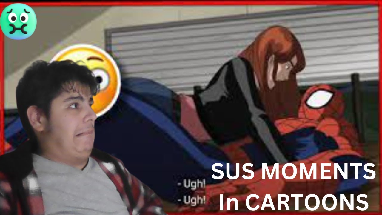 REACTING To SUS MOMENTS In CARTOONS - YouTube