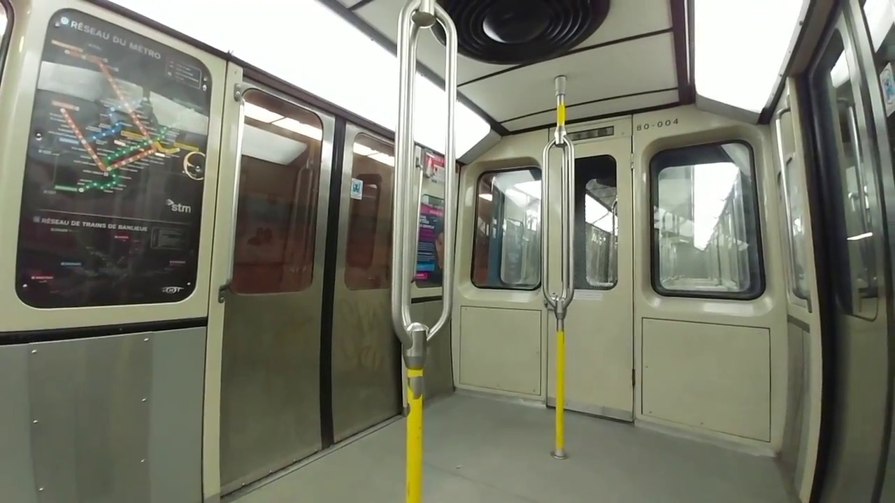 An intimate MR-63 metro train ride from Angrignon to Charlevoix - One ...