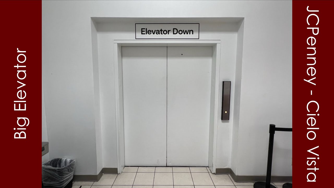 Montgomery? Elevator at JCPenney at Cielo Vista Mall in El Paso, Texas - YouTube