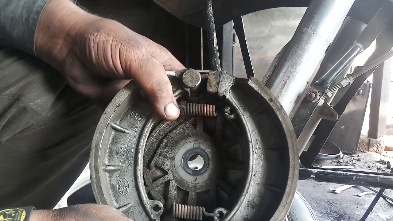 Royal Enfield front brake problam - YouTube