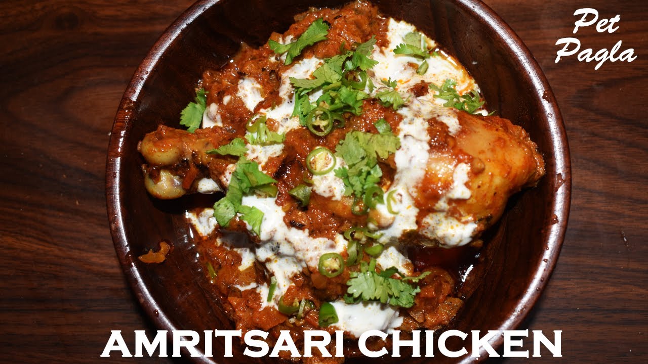 Amritsari Chicken Masala Recipe | How To Make Amritsari Chicken ...